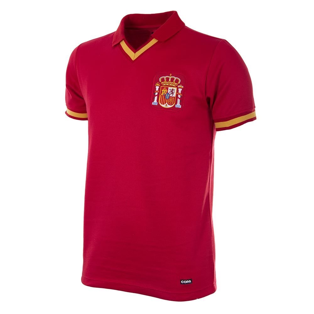 Copa Football - Maillot rétro Espagne 1988 + Iniesta 6 (Photo Style)